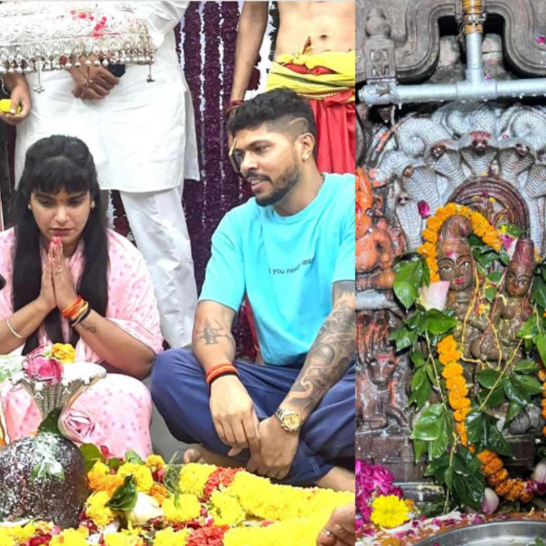 Umesh Yadav Visits Mahakaleshwar Temple on Nag Panchami - SportsGAGA